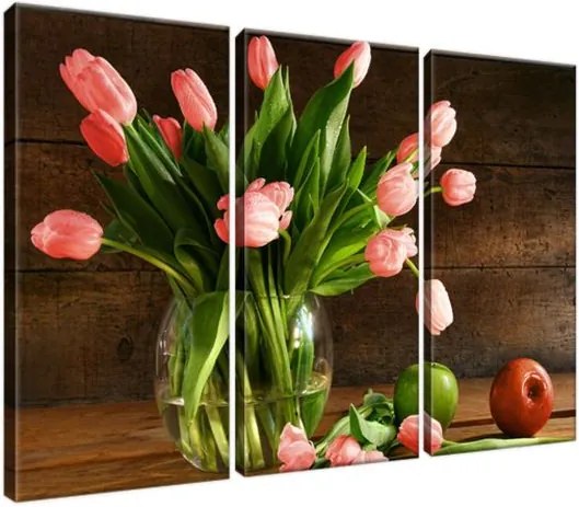 Tištěný obraz Nádherné červené tulipány 90x60cm 2157A_3J