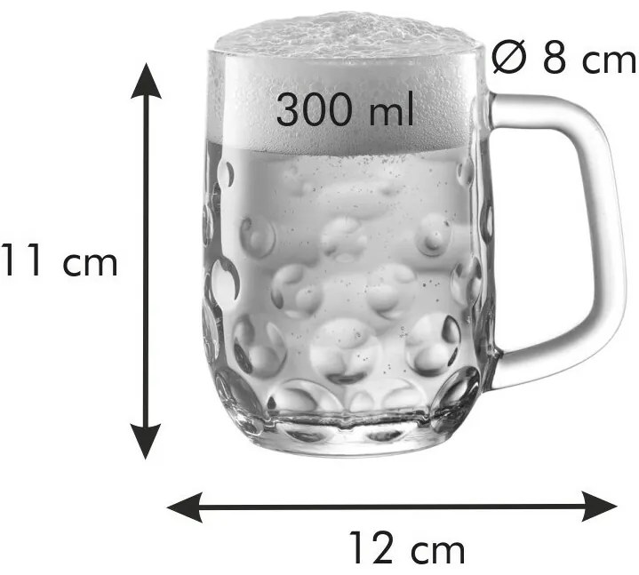 TESCOMA třetinka myBEER Salute!, 0,3 l