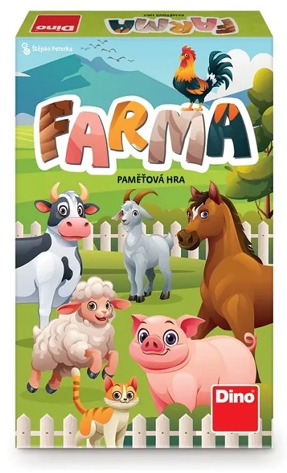 Dino Dětská cestovní hra Farma