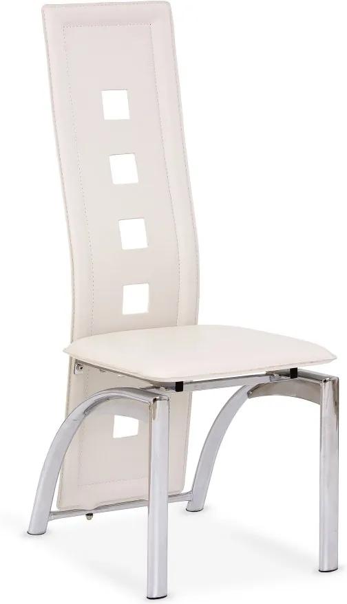 Jídelní židle K4 Halmar krémová