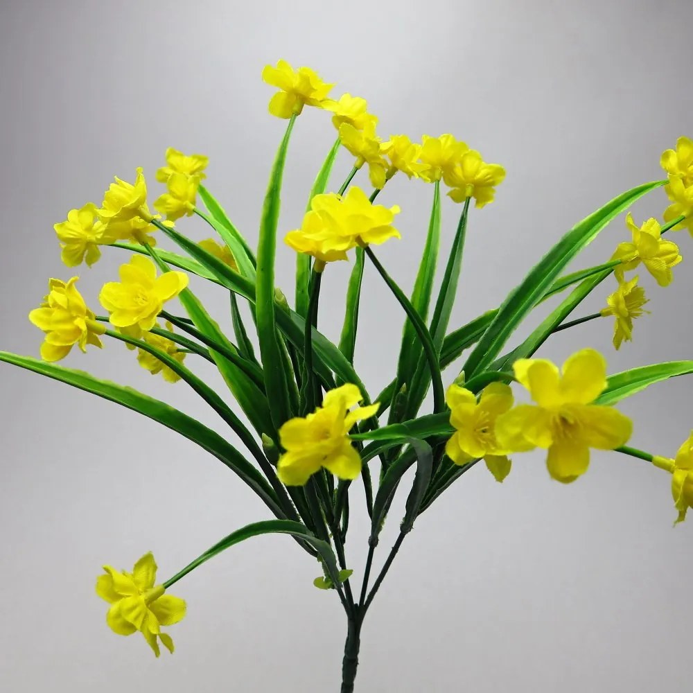 Jarní květina žlutá 40cm