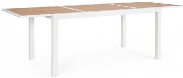BIZZOTTO Zahradní stůl HILIJA bílý 160/240x90 cm