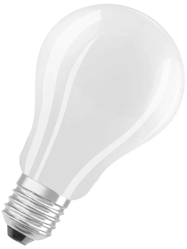 Matná LED žárovka E27 17 W STAR, teplá bílá