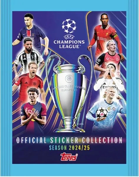 Topps Topps Champions League 2025 balíček samolepek