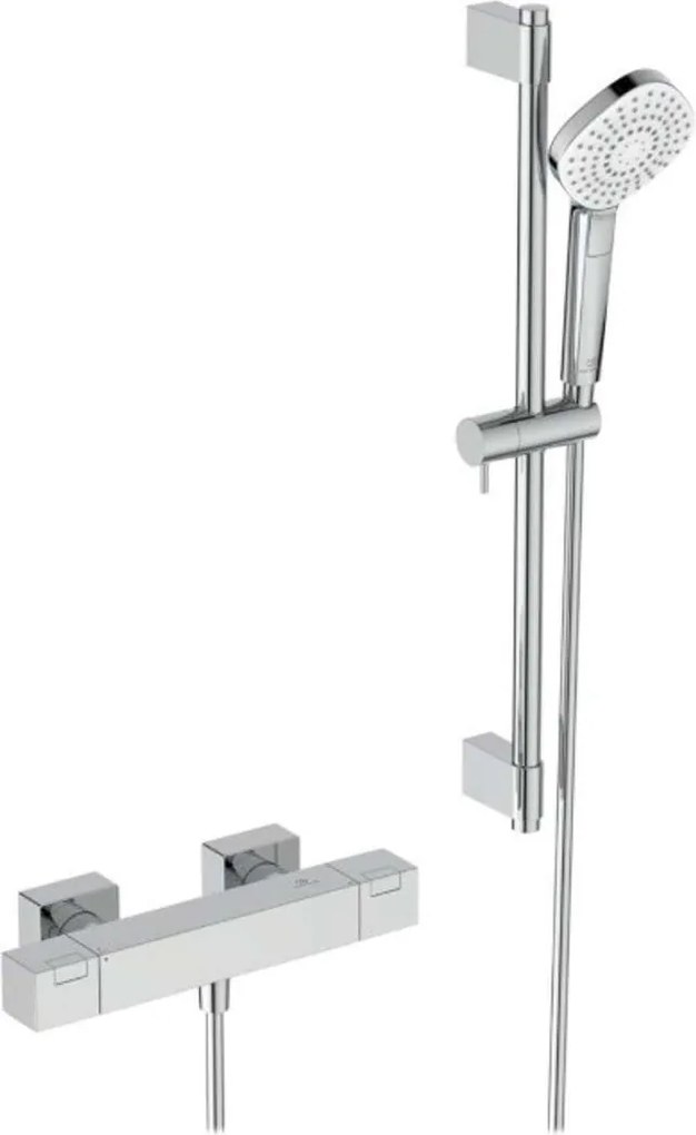 Ideal Standard Ceratherm C100 - Sprchový set s termostatem, 3 proudy, chrom A7535AA