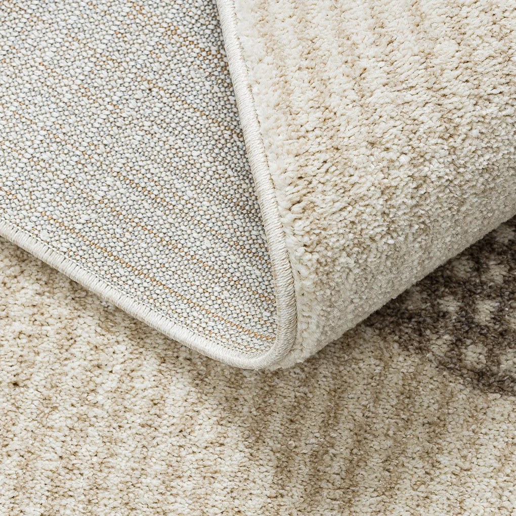 Dywany Łuszczów, Kusový koberec Fusion 0805 cream/beige, 200x290, béžová, kancelář