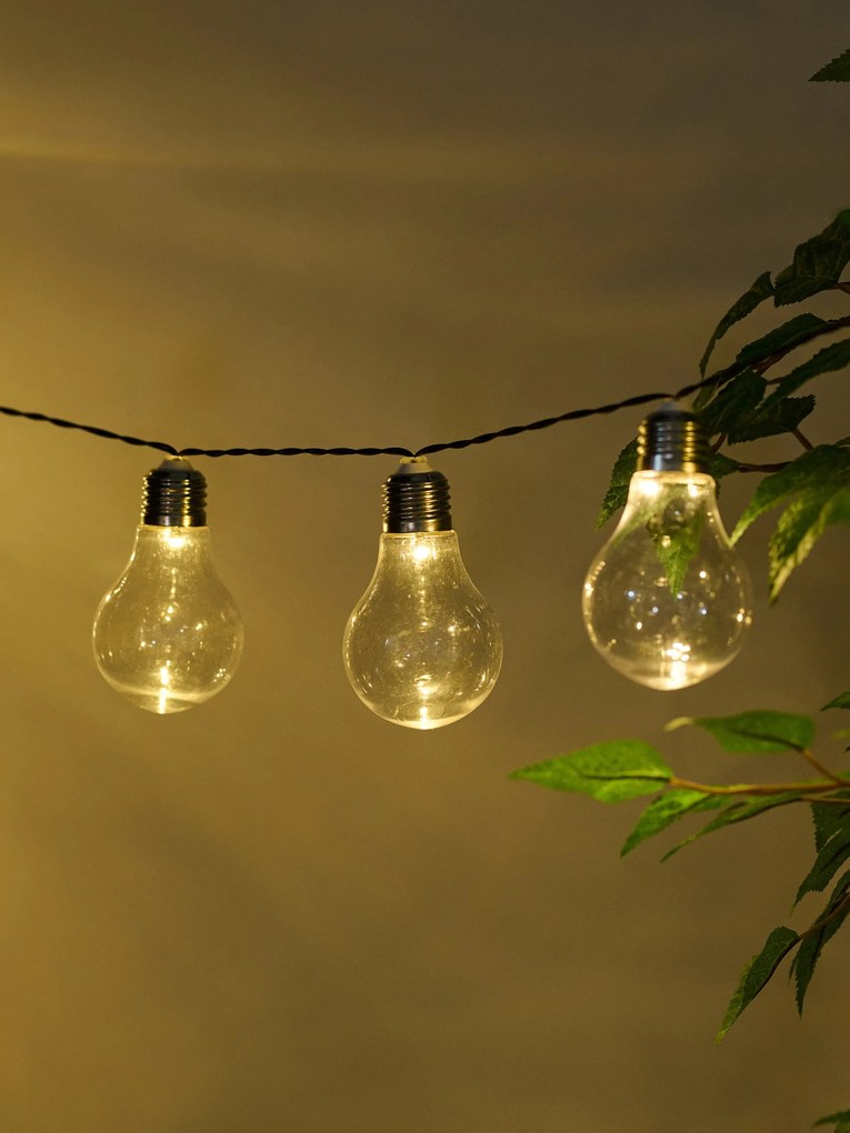 Sinsay - Solární LED zahradní lampičky ve tvaru žárovek - bílá