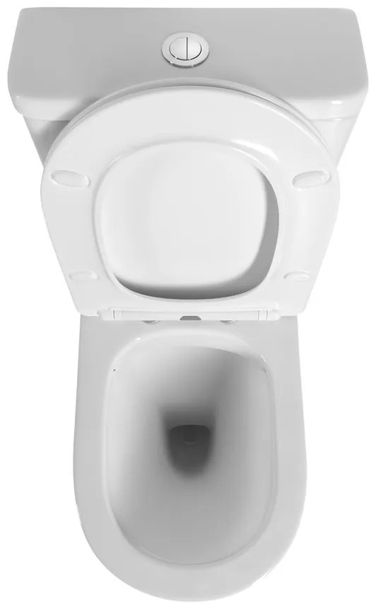 Sapho Sapho, INFINITY RIMLESS WC kombi mísa s nádržkou, spodní/zadní odpad, bílá, PC105WR