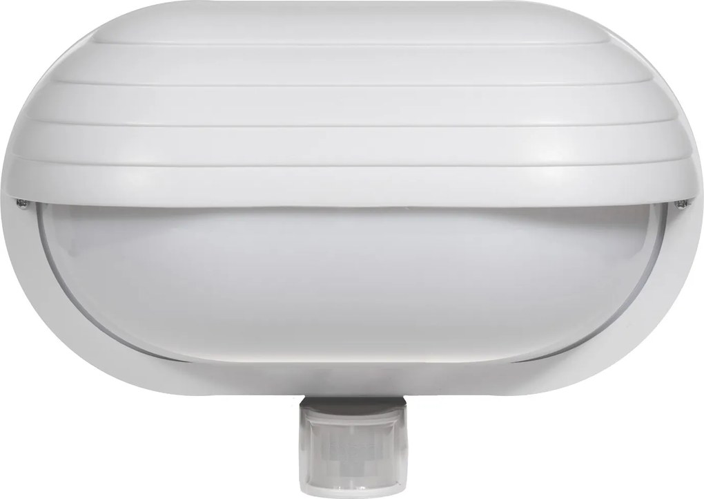 HADEX RIO venkovní nástěnné svítidlo s čidlem 1xE27/60W/230V/IP44, bílá barva