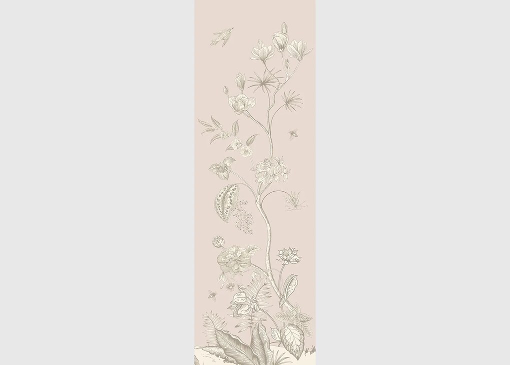 Vliesová fototapeta na zed' Jemné Květiny | 90 x 270 cm | DFTNVL3735