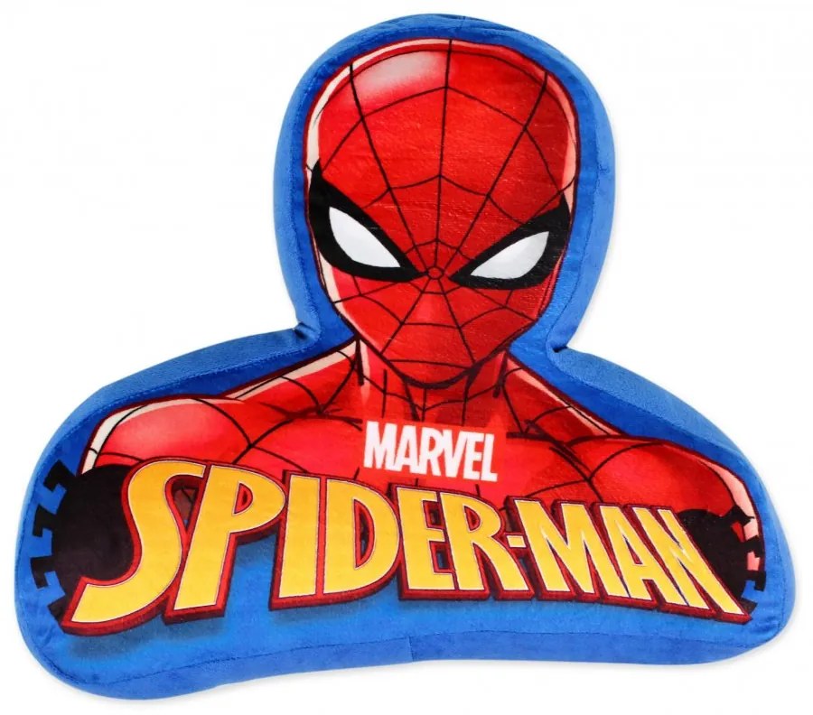 Tvarovaný 3D polštář Spiderman - MARVEL - 39 x 35 cm