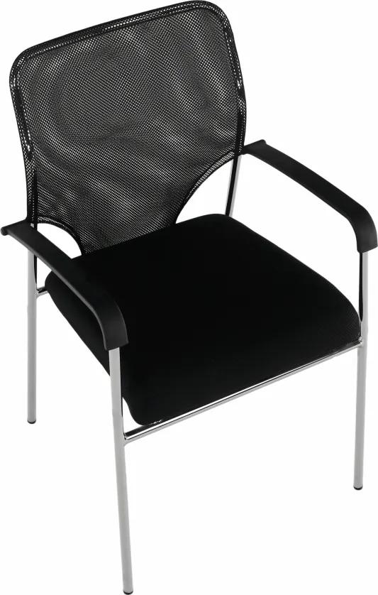 Tempo Kondela Konferenční židle UMUT stohovatelná, černá
