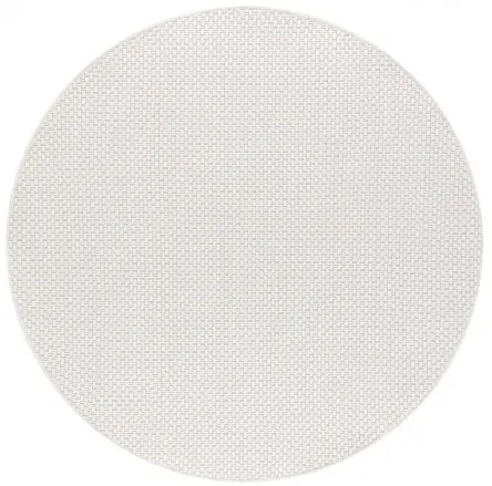 koberec kulatý TIMO 6272 SISAL venkovní bílý velikost kruh 150 cm | krásné koberce cz
