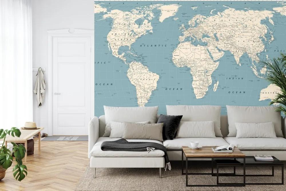 Fototapeta Mapa Světa Samolepící tapety 300x210