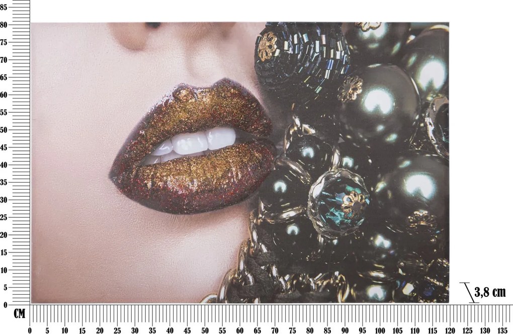 Obraz Beautiful Lips 80x120 cm vícebarevný