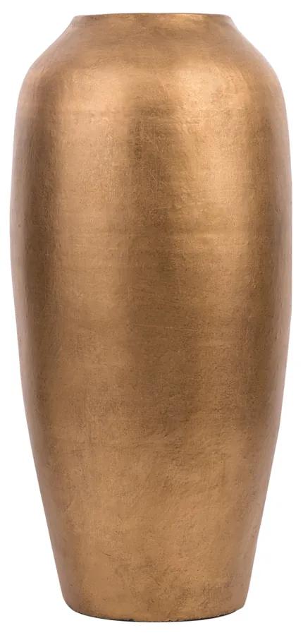 Matná zlatá dekorační váza LORCA | BIANO