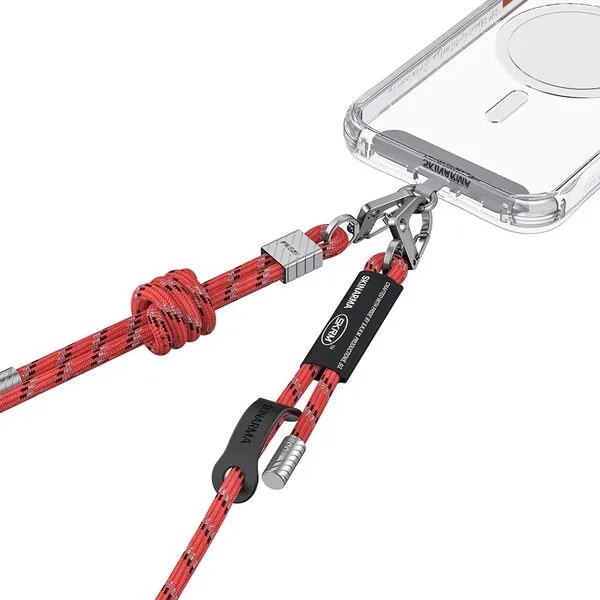 SKINARMA Dyno Universal Lanyard šnůrka červená