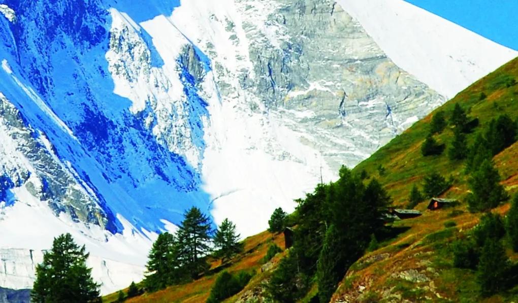 Malvis ® Obraz velikán Mont Blanck Velikost: 120x80 cm