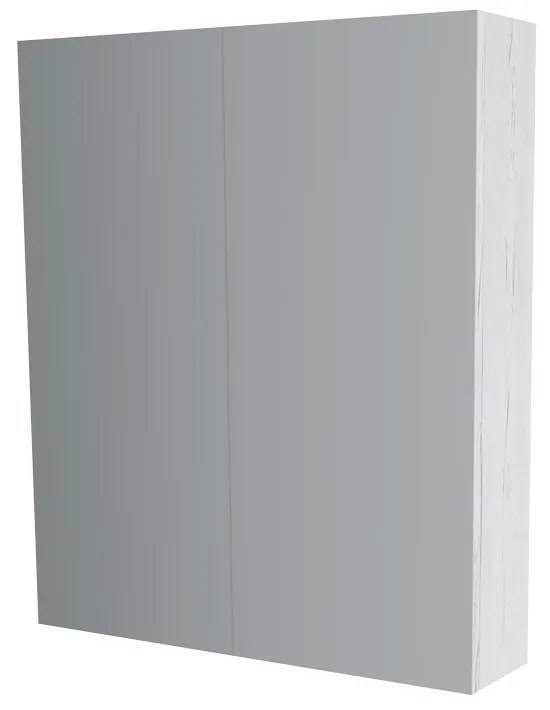 Mereo Mereo, Koupelnová skříňka zrcadlová 80 cm, galerka, 2 x dvířka, Multidecor, CN798G82PINO