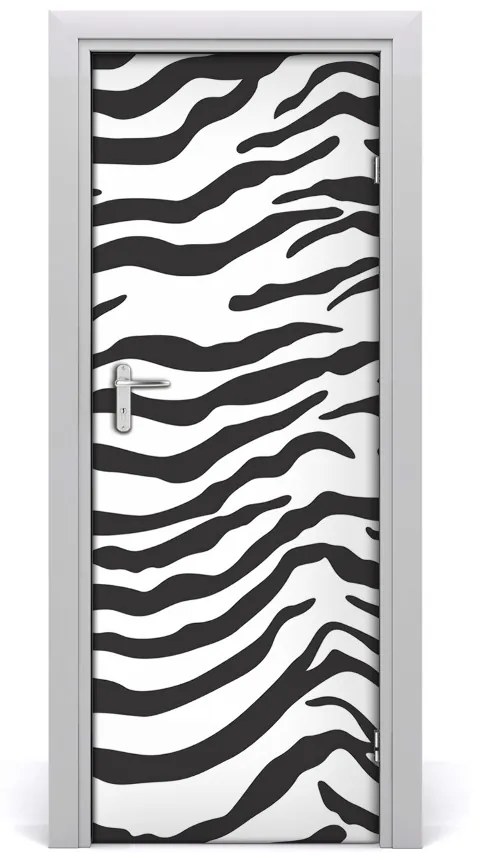 Fototapeta na dveře zebra pozadí 75x205cm