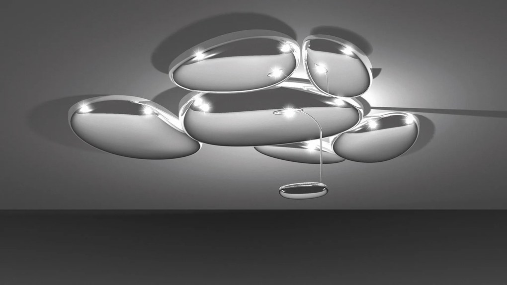 Artemide 1245110A Skydro, designové stropní svítidlo, 30W LED 3000K, 136x142cm
