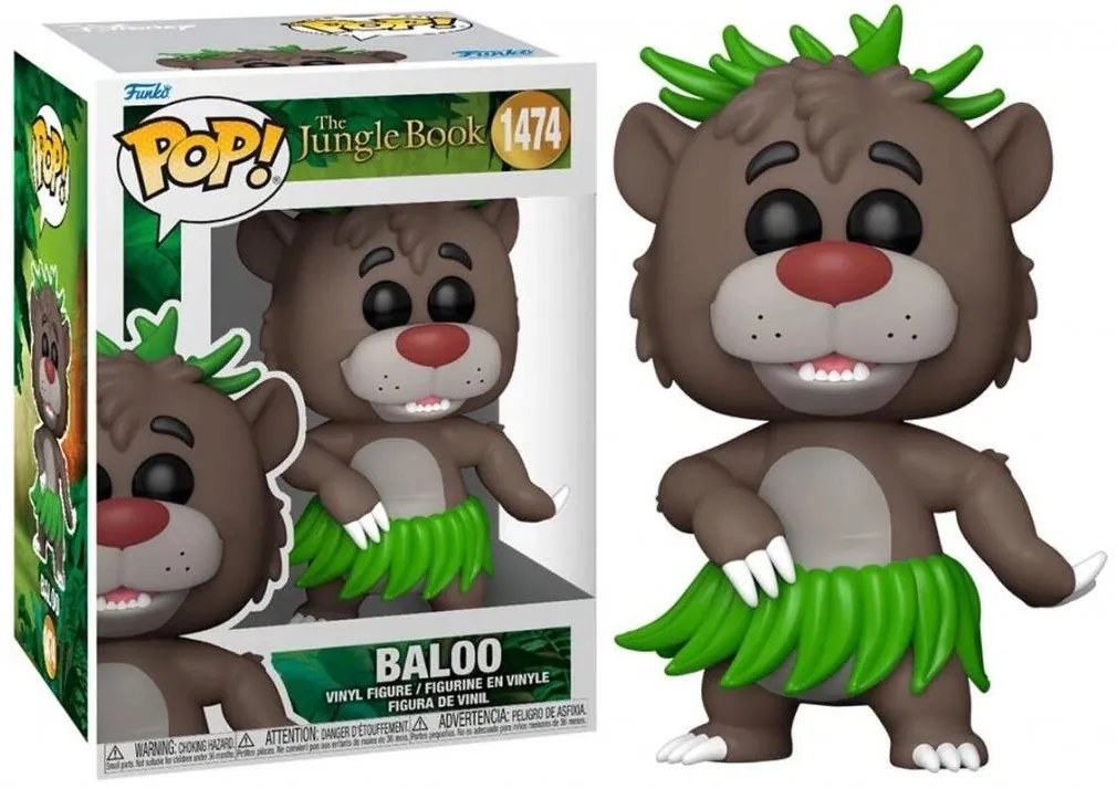 Funko pop! baloo the jungle book 1474