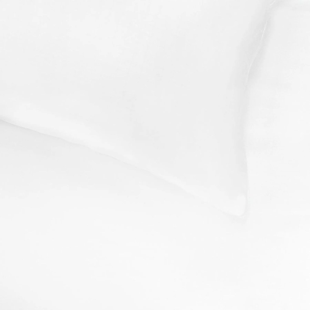 Saténové povlečení LUXURY COLLECTION bílé - 1x 140/220, 1x 70/90cm