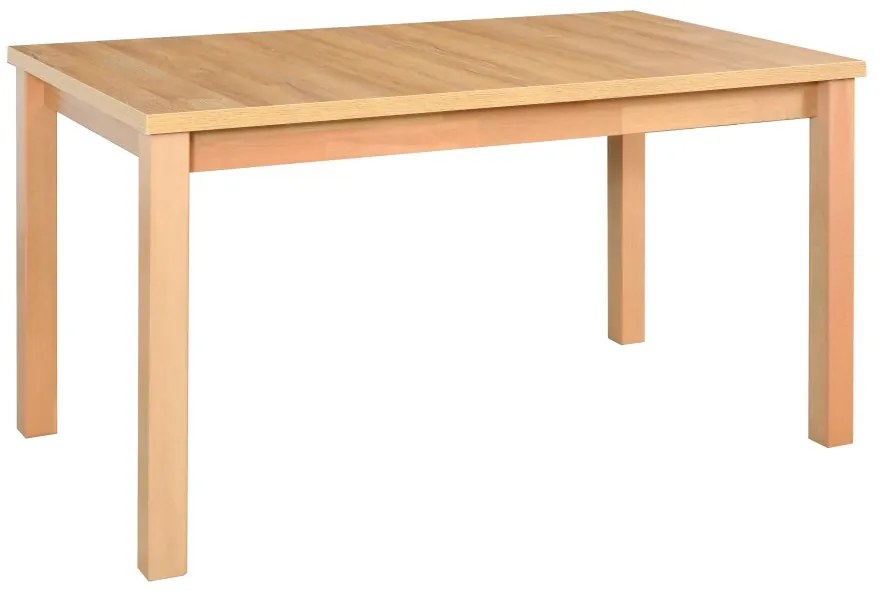 Jídelní stůl Odula 1 Zvolte barvu horní desky: Bílý (borovice andersen), Zvolte barvu nožek: Ořech - nut