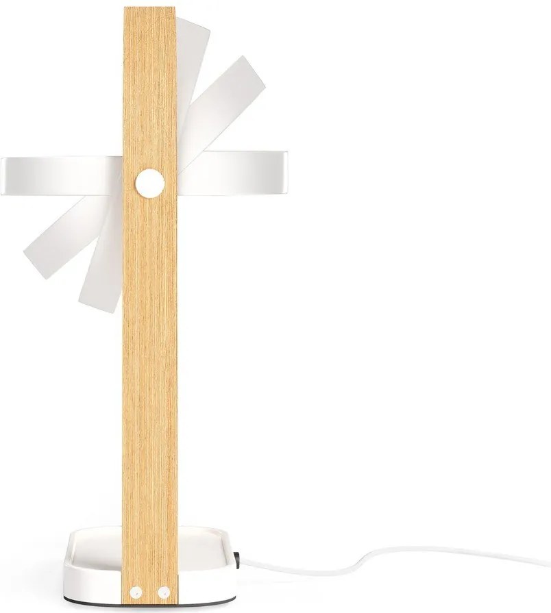 Kosmetické zrcadlo s dřevěným rámem (zvětšení 10x) 12x38 cm Bellwood – Umbra