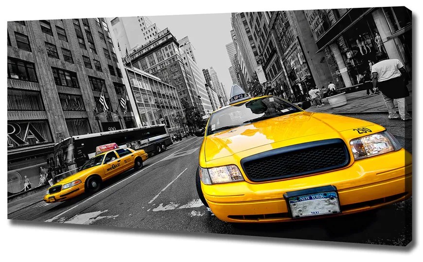 Wallmuralia Foto obraz na plátně Taxi New York 120x60 cm