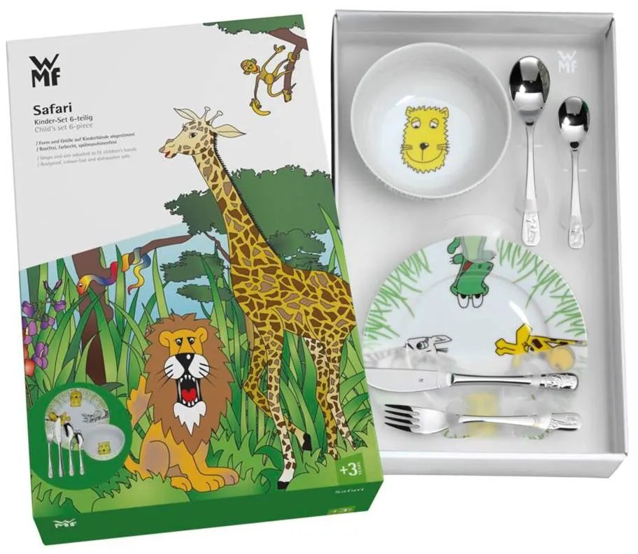 Dětský jídelní set WMF Safari 6 ks 1280029964