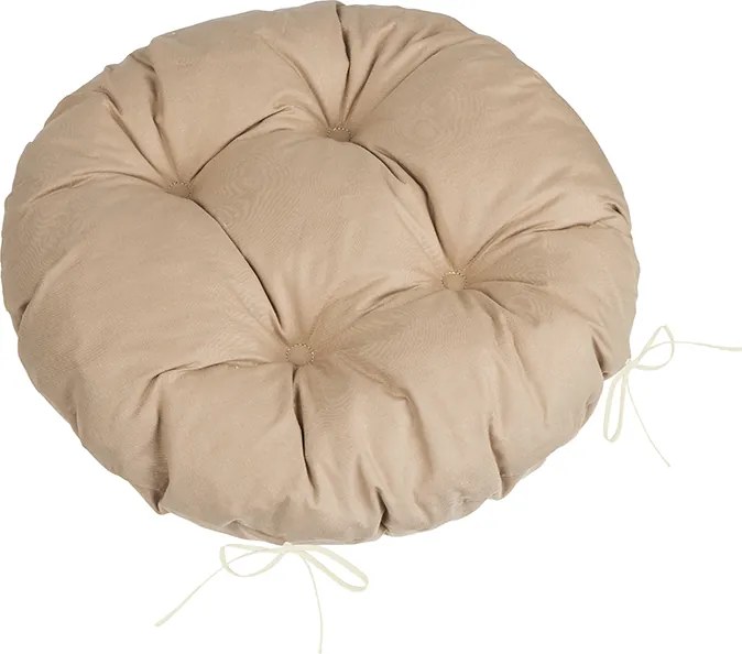 Bellatex Sedák Adéla prošívaný kulatý Béžová 40 cm, (průměr)