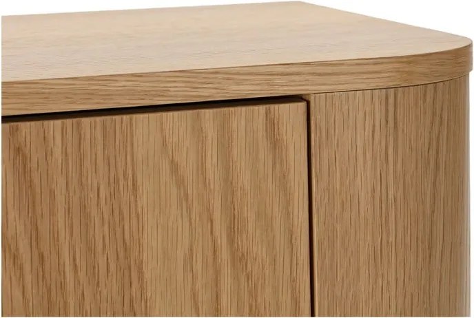 Skříňka v dekoru dubu v přírodní barvě 100x133x40 cm Padoc – MOME