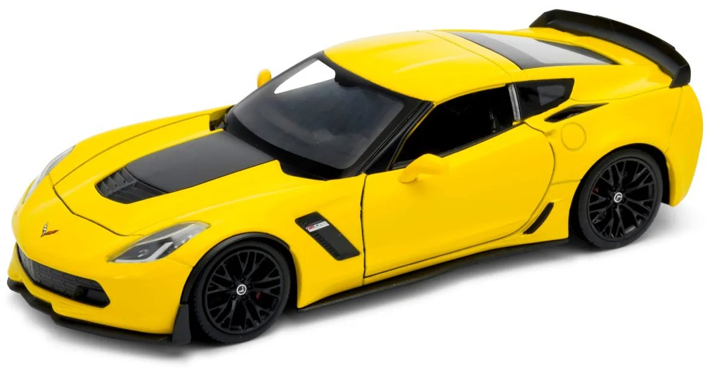 Welly Chevrolet Corvette Z06 (2017) 1:24 žlutá