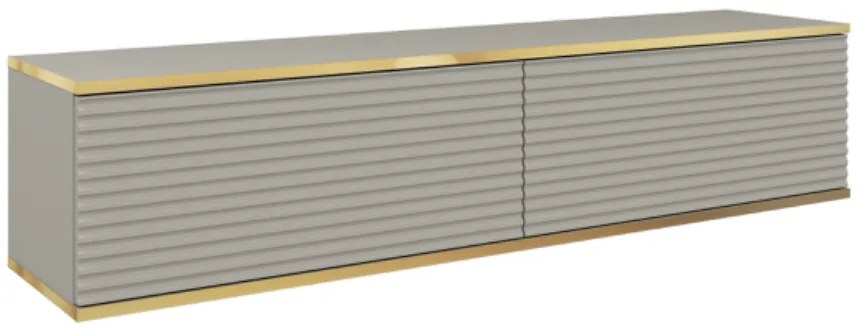 Piaski Závěsná TV skříňka ORO RTV135 MDF Barva: černá