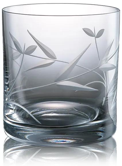 Set 6 skleniček Bohemia Crystal Glass na whisky NOBLESA 280ml, 6ks