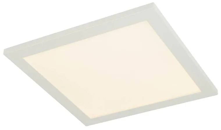 Stropní chytré LED přisazené osvětlení ROSI, 18W, teplá bílá-studená bílá, 30x30cm, hranaté Globo ROSI 41604D1SH