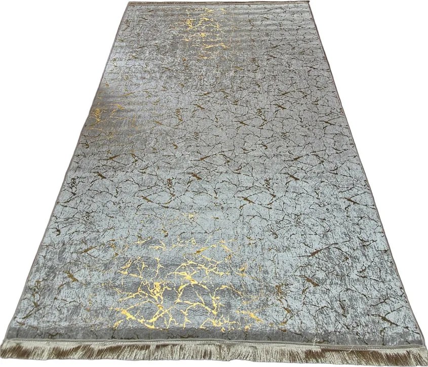 HU Moderní koberec v béžovo-zlatých odstínech Parys Creme-Gold Rozměr: 50x80 cm