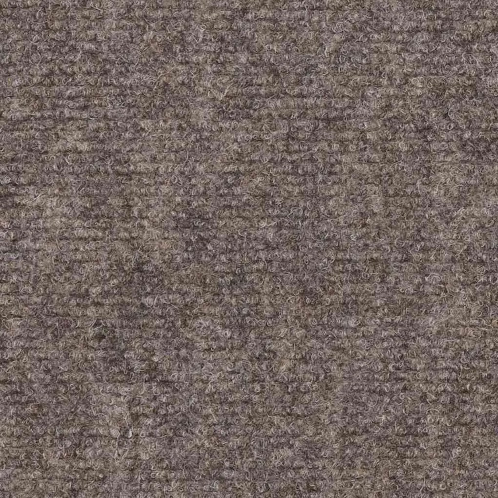 Schodové rohože samolepicí 15 ks 60 x 25 cm béžové obdélníkové 326921