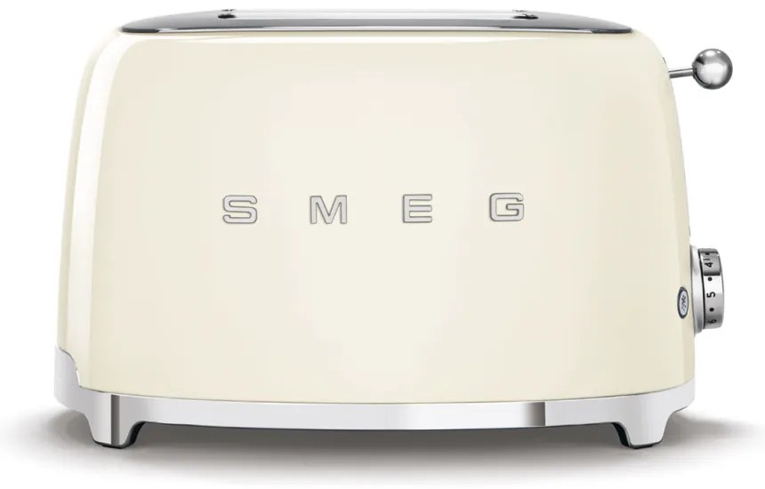 Smeg Toustovač TSF01, 2x2, 50's Retro Style, krémová TSF01CREU