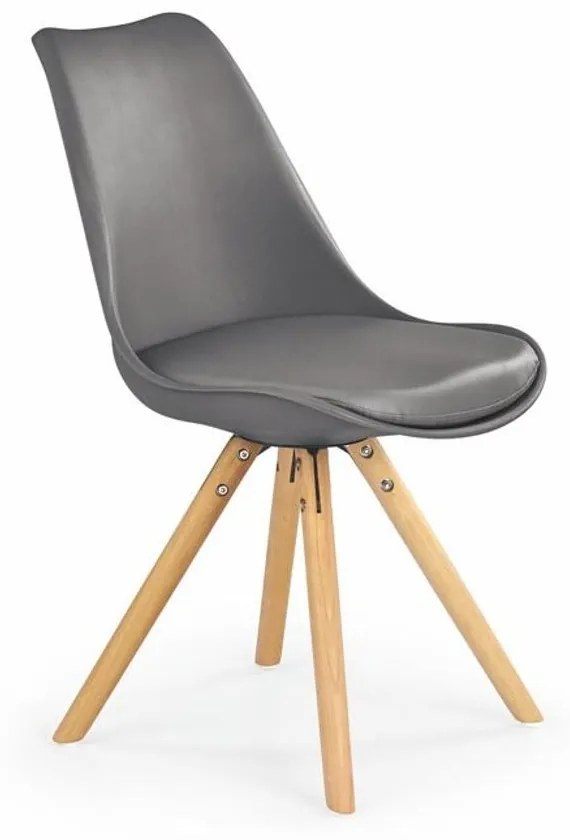 Halmar Jídelní židle K201 - bílá