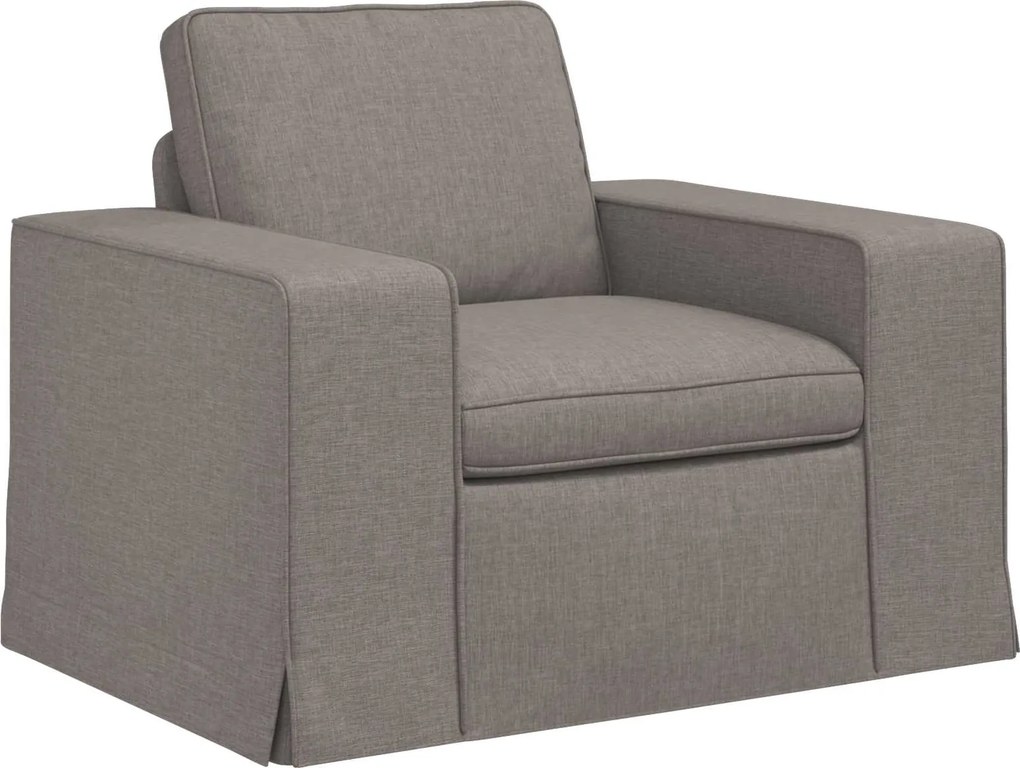 Set pohovek 2 ks Taupe textil 3407504