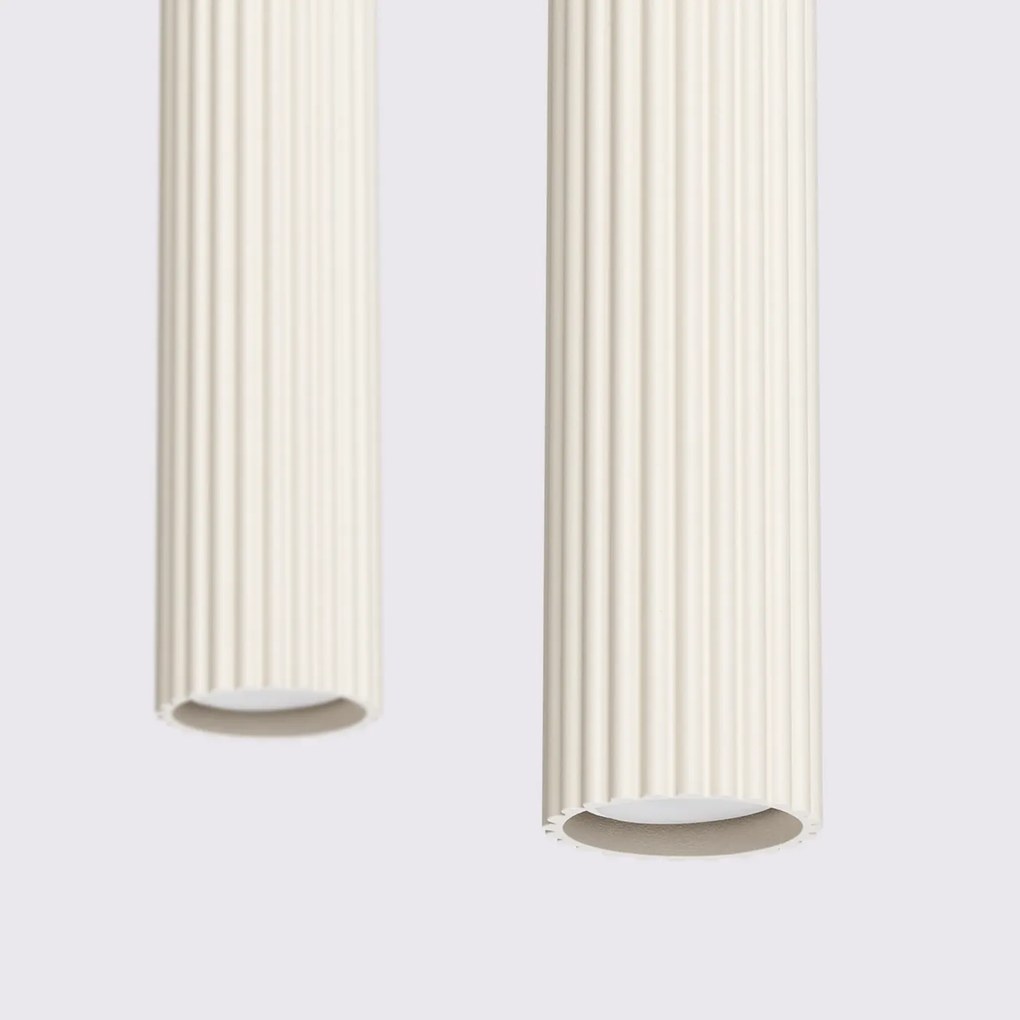 Sollux Lighting Závěsné svítidlo KARBON 2 béžové