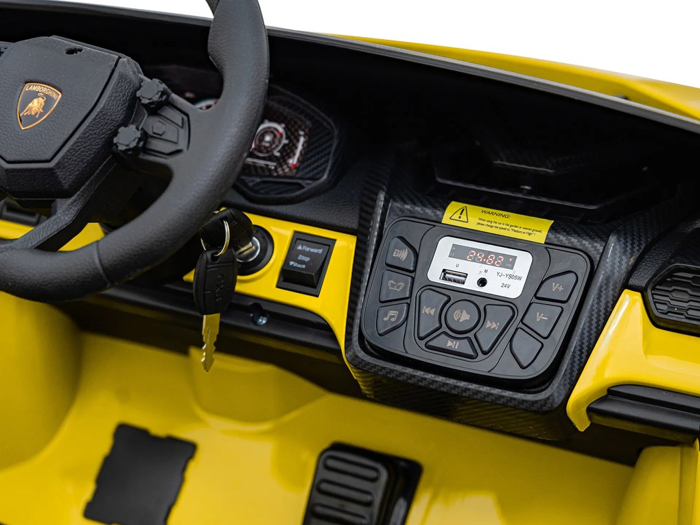 Ramiz Vozidlo Lamborghini Revuelto XL žluté