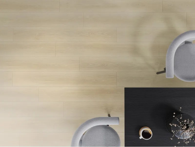 Mexen Charlotte vinylové panely 1240 x 182 mm SPC 6,5 mm, podložka IXPE 1,5 mm, 4 V-spára, Dub - F1055-1240-182-505-4V1-01