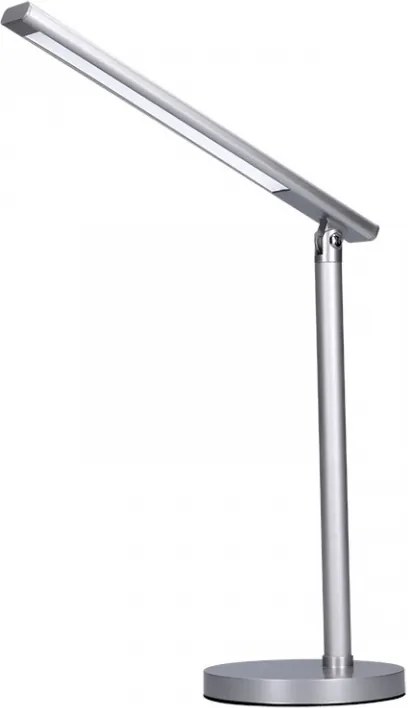 SOLIGHT LED stolní lampička stmívatelná 7W/3000K-6000K/400Lm stříbrná