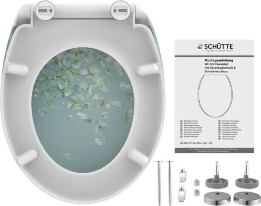 Eisl Sanitär WC prkénko Duroplast Soft Close Flower in The Wind 82381