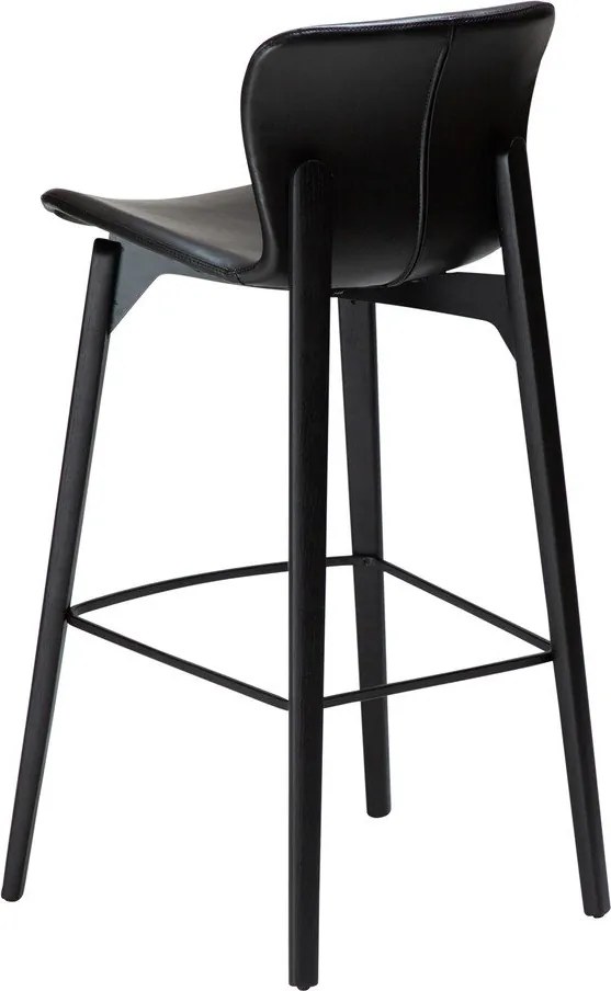 Černá barová židle (výška sedáku 68 cm) Paragon – DAN-FORM Denmark