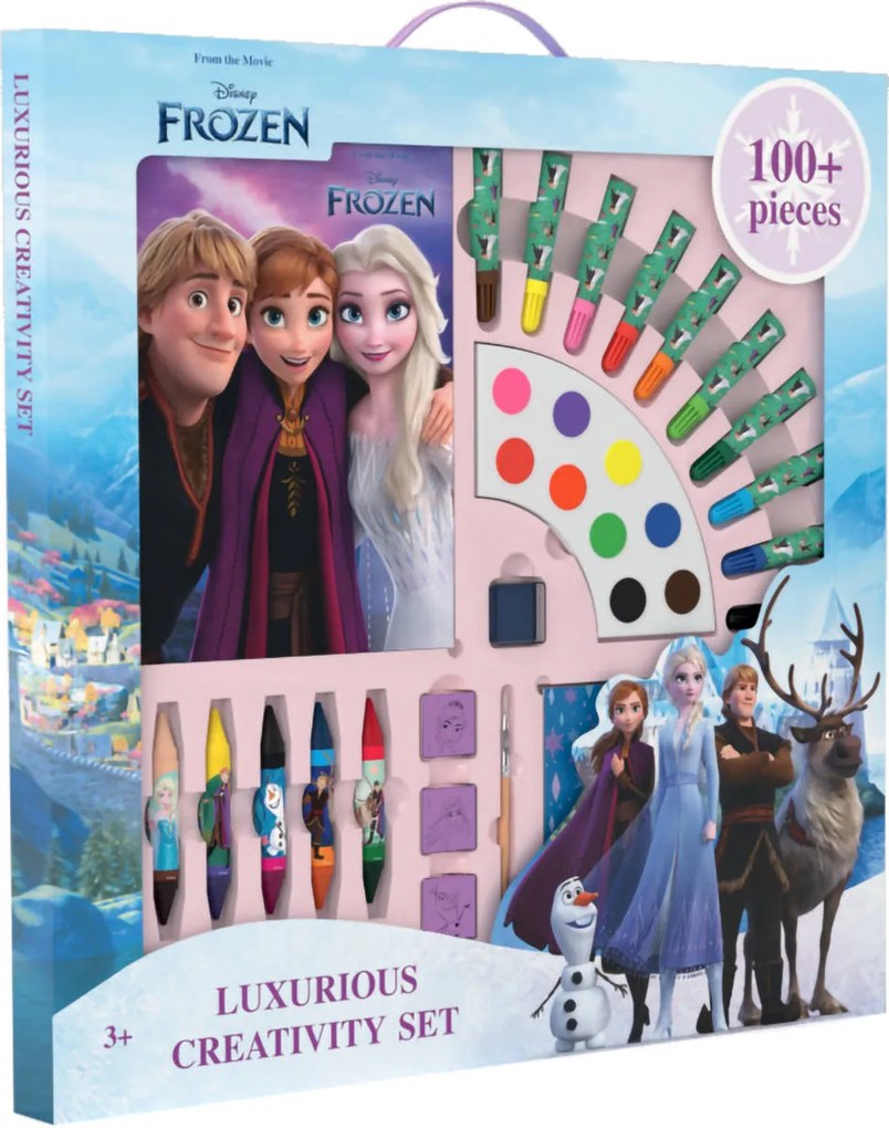 JIRI MODELS Velký luxusní kreativní set Frozen (Ledové Království) 9l