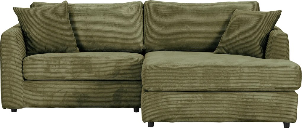 XXXLutz ROHOVÁ SEDAČKA, textil, olivově zelená Carryhome - Sedací soupravy - 001877076503